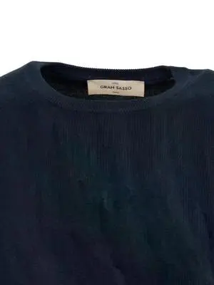 GRAN SASSO Short-sleeve Cotton Sweater