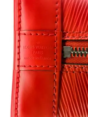 LOUIS VUITTON Alma Handbag Epi Leather Bb Satchel