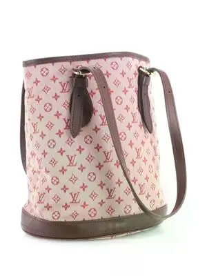 LOUIS VUITTON Petit Mini Lin Bucket Bag