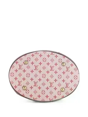 LOUIS VUITTON Petit Mini Lin Bucket Bag