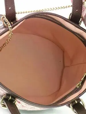 LOUIS VUITTON Petit Mini Lin Bucket Bag