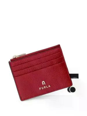 Furla Logo-plaque Leather Cardholder