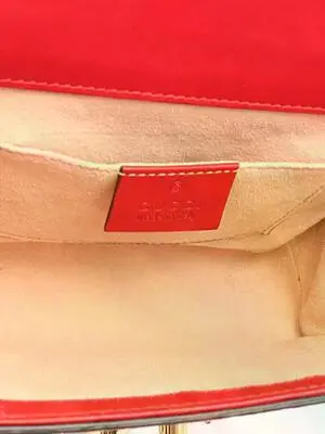 Gucci 2000-2015 Small Guccissima Padlock Crossbody Bag