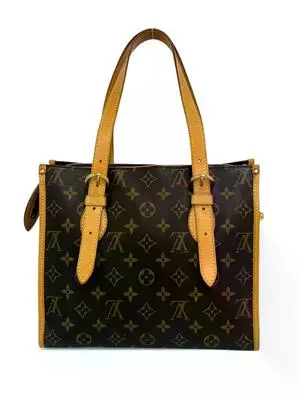 LOUIS VUITTON 2005 Monogram Popincourt Haut Shoulder Bag - Brown