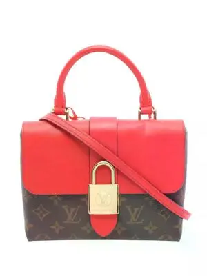 LOUIS VUITTON 2019 Monogram Locky Bb Satchel - Brown