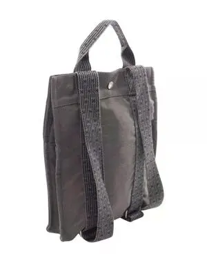 Hermès 1990-2010 Canvas Herline Pm Backpack