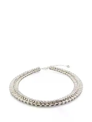 Isabel Marant Étoile Herese Crystal-embellished Belt - Silver