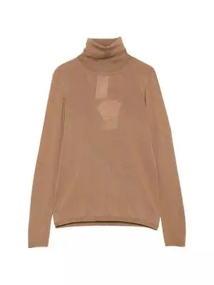 Max Mara Roll-neck Long-sleeve Sweater
