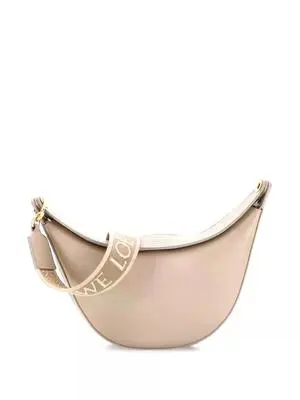 Loewe Luna Leather Hobo Bag - Neutrals