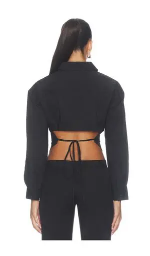 MOTHER OF ALL Bridget Button Shirt In . Also