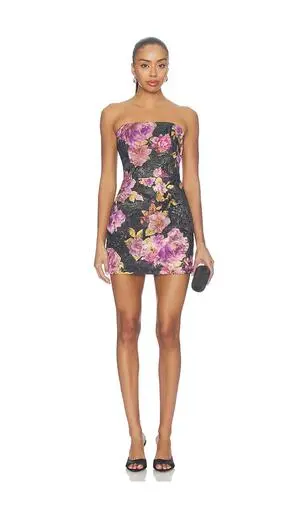 Hemant & Nandita Strapless Mini Dress In . Also