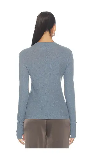 Enza Costa Cashmere Jersey Easy Cuffed Crew In . Also