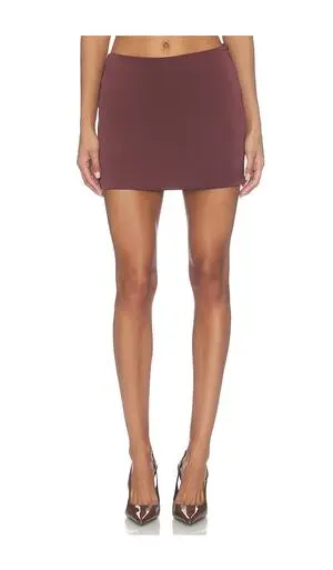 Astr The Label Jenessa Skirt In . Also - Brown