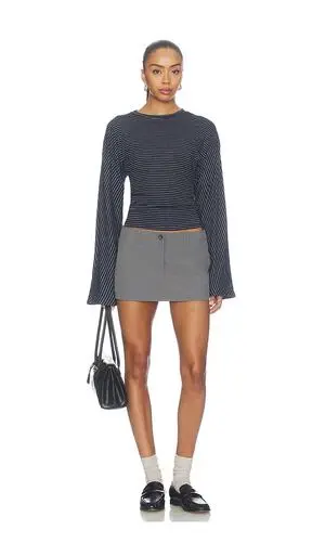 ALL THE WAYS Davey Long Sleeve Top In . Also