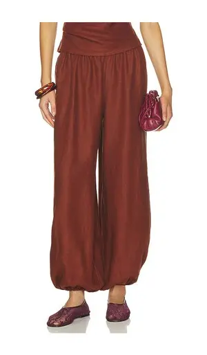 Faithfull The Brand Kortez Balloon Pant In . Also - Brick