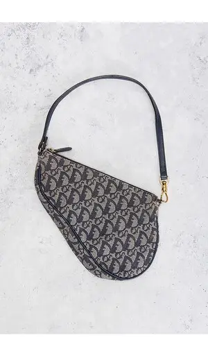 FWRD RENEW Dior Diorissimo Pochette Saddle Bag