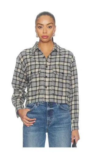 Good American The Patch Pocket Shirt In . Also - Multi