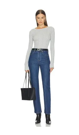 Free People So Soft Seamless Modal Cable Long Sleeve Top In . Also