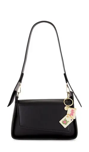 SOLAR ECLIPSE Hand-painted Flower Mahjong Bag Charm & Keychain