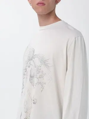 Our Legacy Long-sleeve Organic Cotton T-shirt With Graphic Print