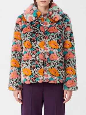 Farm Rio Fur Coat Colour - Multicolor