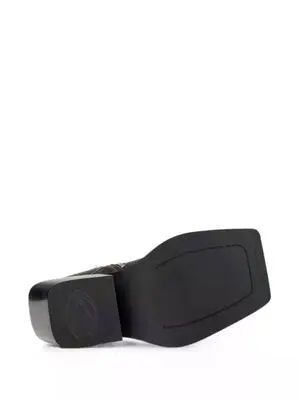 Camper Quetal Cracked-effect Ankle Boots