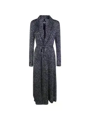 SAPIO Devoré Belted Coat