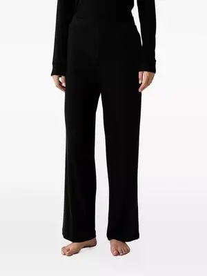 Dkny Ribbed Logo-patch Pajama Set
