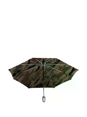 MAHARISHI Senz Camo-print Logo-print Umbrella - Black