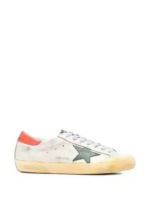 GOLDEN GOOSE Super-star Distressed Sneakers