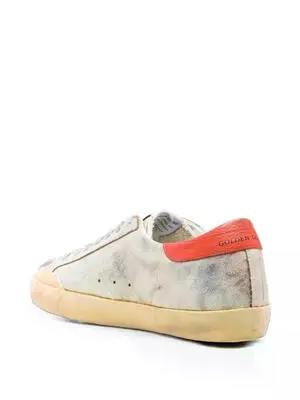 GOLDEN GOOSE Super-star Distressed Sneakers