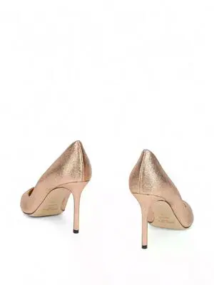 JIMMY CHOO Romy Glitter-effect Pumps
