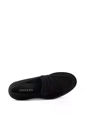 CHUCKIES Ruched Penny Loafers