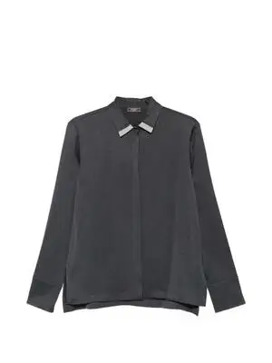 Peserico Embellished-collar Shirt