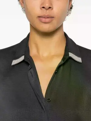Peserico Embellished-collar Shirt