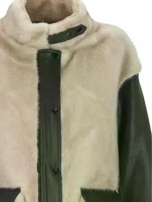 URBANCODE Faux-fur Panelled Jacket