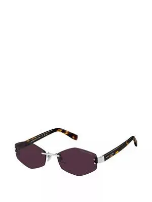 Marc Jacobs Rimless Geometric-frame Sunglasses