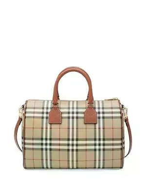 Burberry Medium Check Bowling Bag