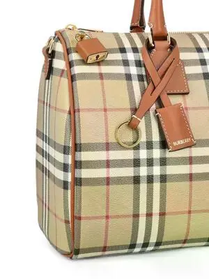 Burberry Medium Check Bowling Bag