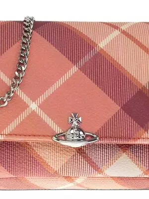 VIVIENNE WESTWOOD Orb Plaid Mini Bag