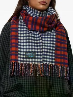 Loewe X Cosima Von Bonin Checked Scarf