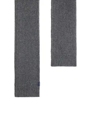 Woolrich Ribbed-knit Scarf - Grey
