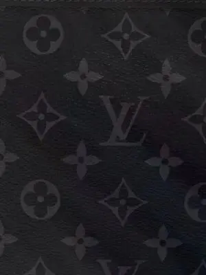 LOUIS VUITTON Mm Voyage Monogram Eclipse Clutch Bag