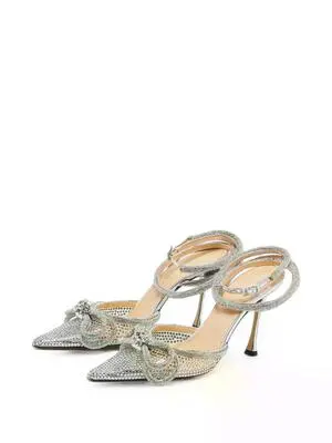 Mach & Mach Double Bow Heeled Pumps