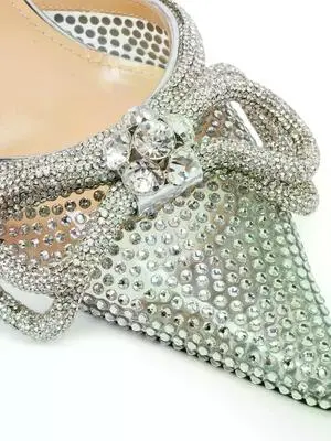 Mach & Mach Double Bow Heeled Pumps