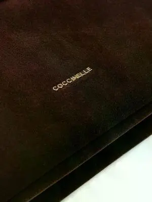 COCCINELLE Small Tiggy Braided-handle Suede Tote Bag