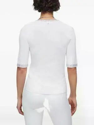 Liu Jo Rhinestone Applique Sweater