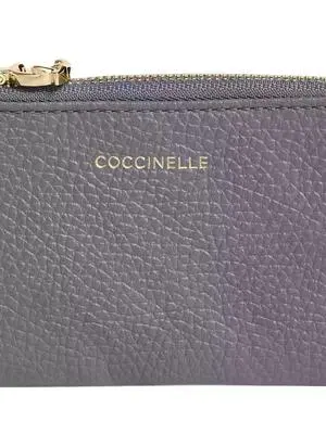 COCCINELLE C-me Grained Leather Coin Small Purse