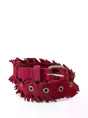 Ermanno Scervino Fringed Suede Belt