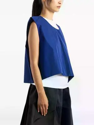 LII Sleeveless Double-layer Top